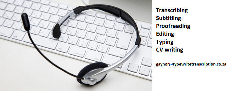 Five things Typewrite Transcription is... and one thing it isn't. - Typewrite Transcription and ...